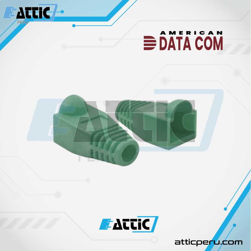 Capucha RJ45 Verde DATACOM - Productos - Attic Perú