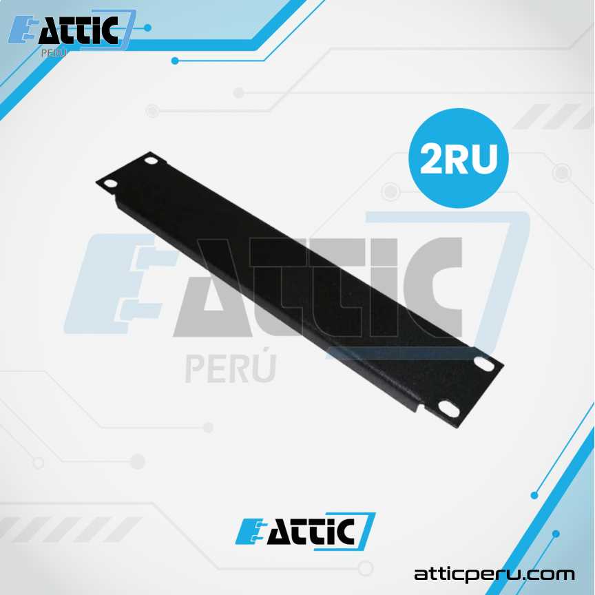 Placa Ciega 2RU NACIONAL - Productos - Attic Perú